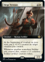Siege Veteran (EXTENDED) (FOIL) : 306 THE BROTHER'S WAR - Magic the ...
