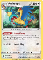 Archeops : SWORD AND SHIELD - SILVER TEMPEST 147/195 - Pokemon Single Card