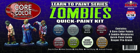 Reaper Miniatures Learn to Paint - Zombies Quick Paint Kit