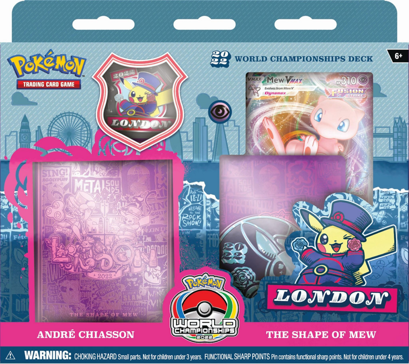 Pokemon 2022 World Championship Andre Chiasson’s “The Shape of Mew” Deck