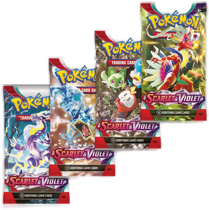 Pokemon Scarlet & Violet Base Set: Booster Pack (10 Cards)
