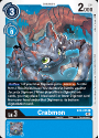 Crabmon : EX03-015 DRACONIC ROAR - Digimon Card Game Single Card