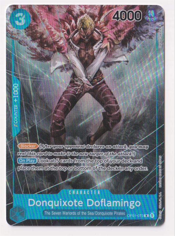 Donquixote Doflamingo (PARALLEL) : OP01-073 ROMANCE DAWN - One Piece Single Card