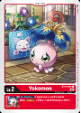 Yokomon (FOIL) : BT11-001 DIMENSIONAL PHASE - Digimon Card Game Single Card