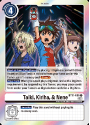 Taiki, Kiriha, & Nene : BT11-095 DIMENSIONAL PHASE - Digimon Card Game Single Card