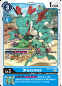 Dracomon : BT11-022 DIMENSIONAL PHASE - Digimon Card Game Single Card