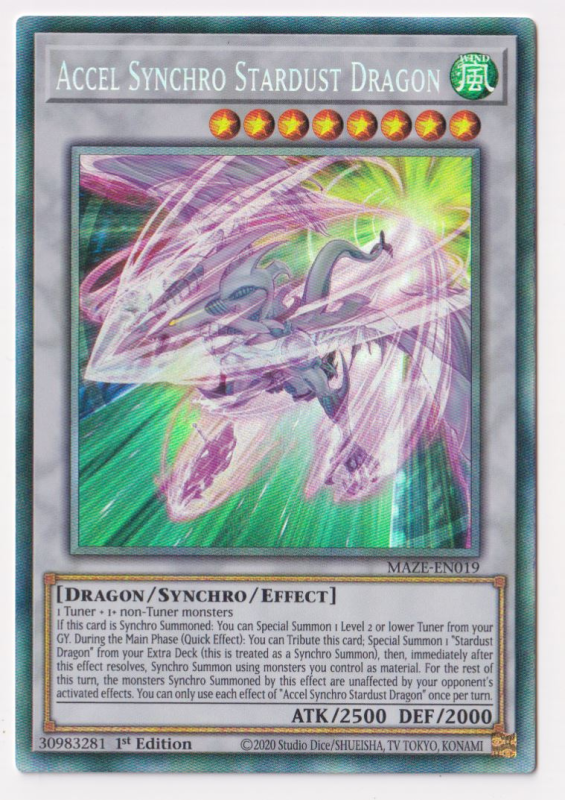 Rare Yu Gi Oh Synchro Cards