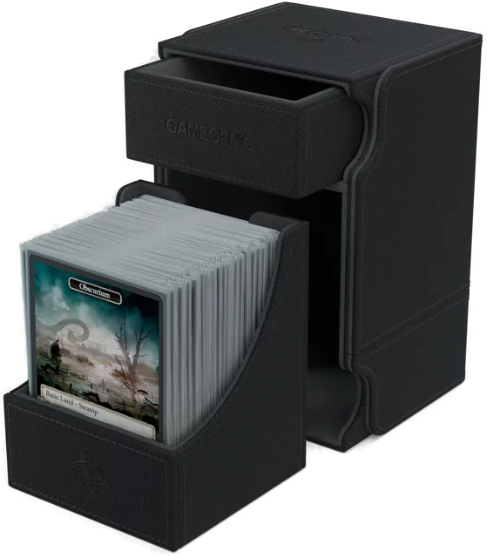 Gamegenic Watchtower 100+ Convertable Black Deck Box
