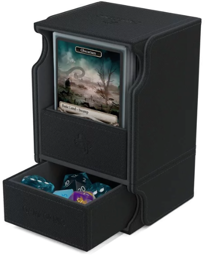 Gamegenic Watchtower 100+ Convertable Black Deck Box