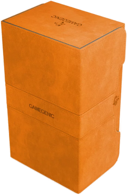 Gamegenic Stronghold 200+ Convertible Orange Deck Box