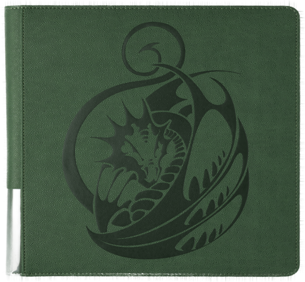 Dragon Shield Card Codex Zipster Binder XL Forest Green