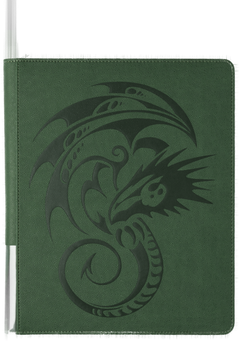 Dragon Shield Card Codex Zipster Binder Regular Forest Green