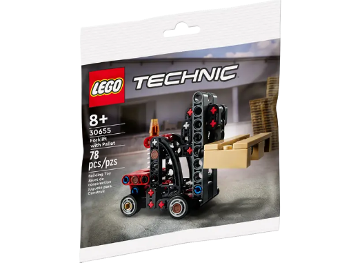 LEGO® Forklift with Pallet (30655) | Chaos Cards
