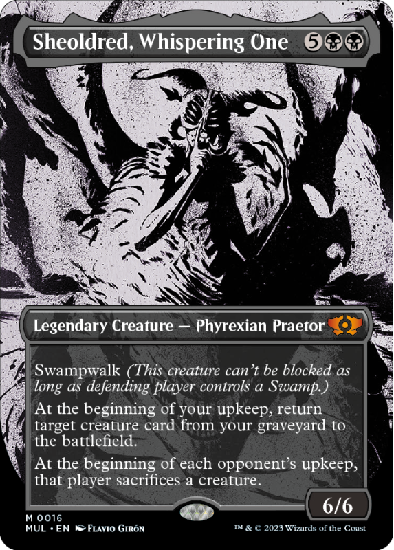 Sheoldred, Whispering One (SHOWCASE)(FOIL) : 0016 MULTIVERSE LEGENDS ...