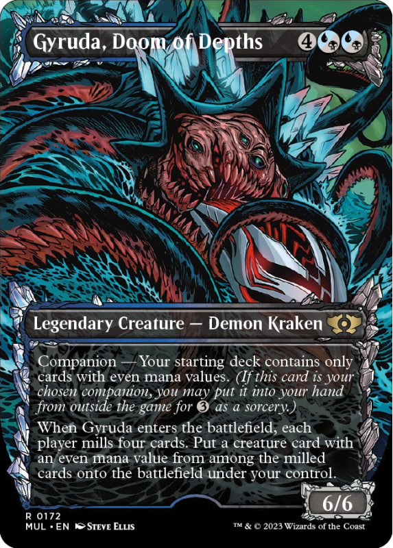 Gyruda, Doom of Depths (HALO FOIL) : 0172 MULTIVERSE LEGENDS - Magic ...