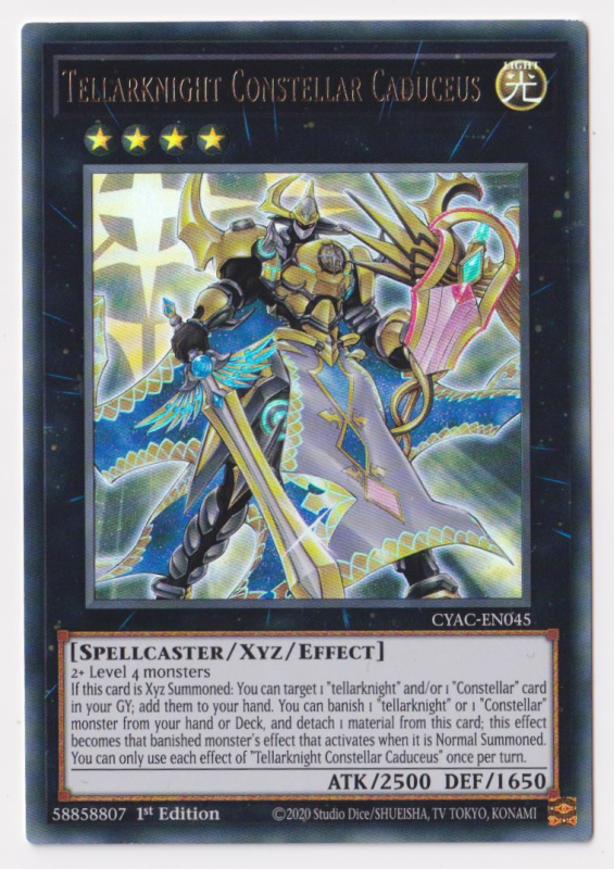 Tellarknight Constellar Caduceus (Ultra Rare) : CYAC-EN045 - Yu-Gi-Oh ...