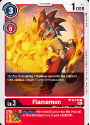 Flamemon : BT12-009 ACROSS TIME - Digimon Card Game Single Card