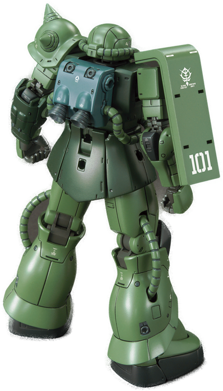 Gundam MS-06C-6/R6 Zaku II Type C6/R6 Model Kit