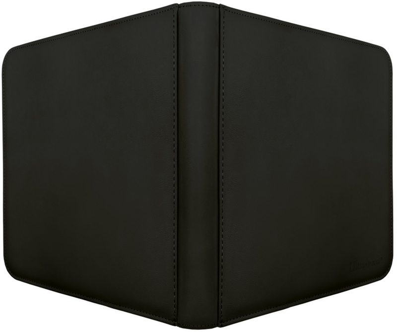 Ultra Pro Vivid 12-Pocket Zippered PRO-Binder: Black