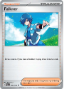 Falkner (REVERSE HOLO) : SCARLET AND VIOLET - PALDEA EVOLVED 180/193 ...