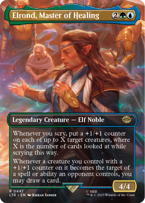 Elrond, Master of Healing (BORDERLESS) : 0447 LORD OF THE RINGS: TALES ...