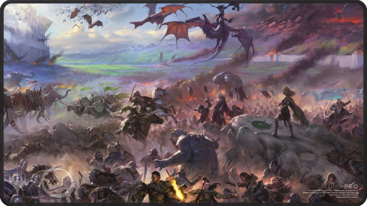 Ultra Pro The Lord of the Rings: Tales of Middle-Earth Black Stitched ...