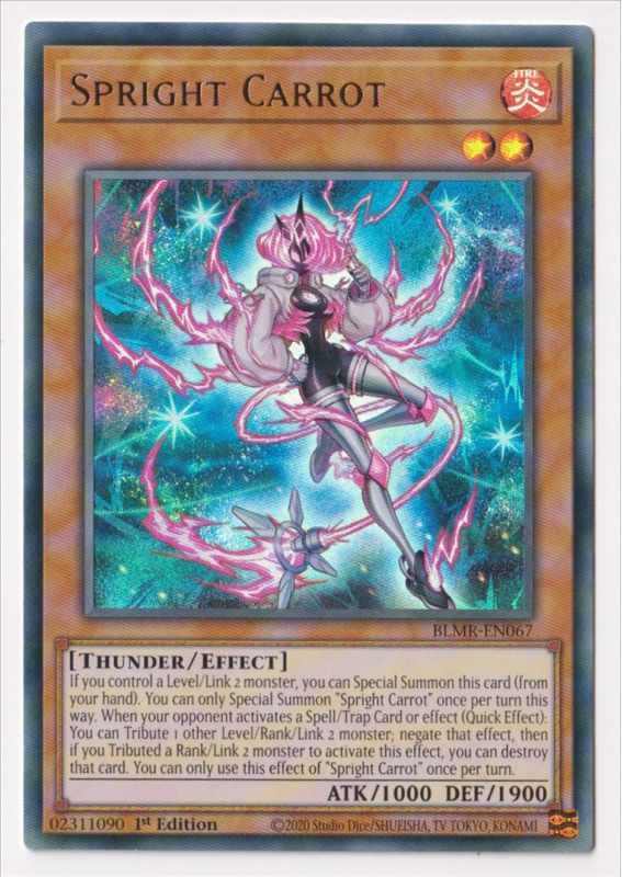 Spright Carrot (Ultra Rare) : BLMR-EN067 - Yu-Gi-Oh! Single Card