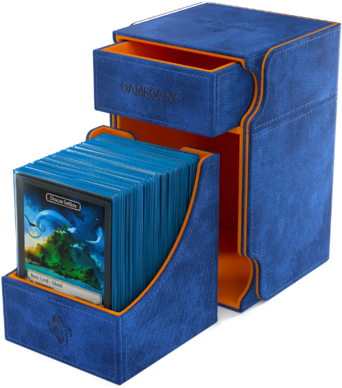 Gamegenic Watchtower 100+ XL Blue/Orange | Chaos Cards