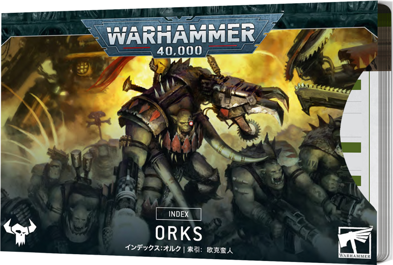 Warhammer 40K : Index Cards Orks | Chaos Cards