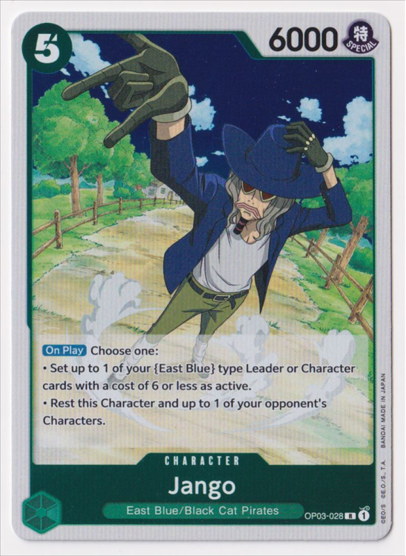 Jango : OP03-028 PILLARS OF STRENGTH - One Piece Single Card