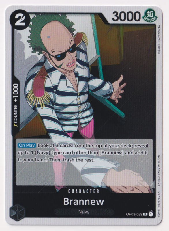 Brannew : OP03-089 PILLARS OF STRENGTH - One Piece Single Card