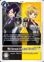Miki Kurosaki & Megumi Shirakawa : BT13-101 VERSUS ROYAL KNIGHTS - Digimon Card Game Single Card