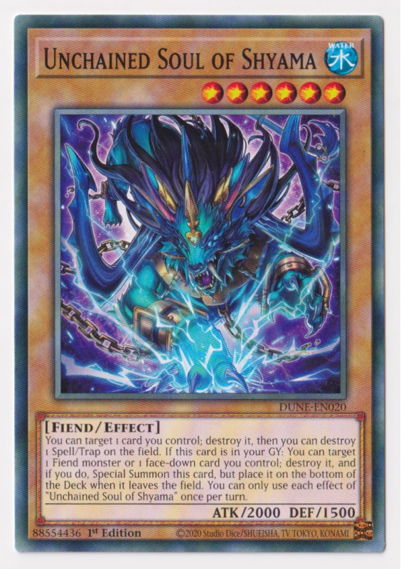 Unchained Soul of Shyama (Common) : DUNE-EN020 - Yu-Gi-Oh! Single Card