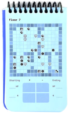 Paper Apps DUNGEON (Physical Notebook) | Chaos Cards