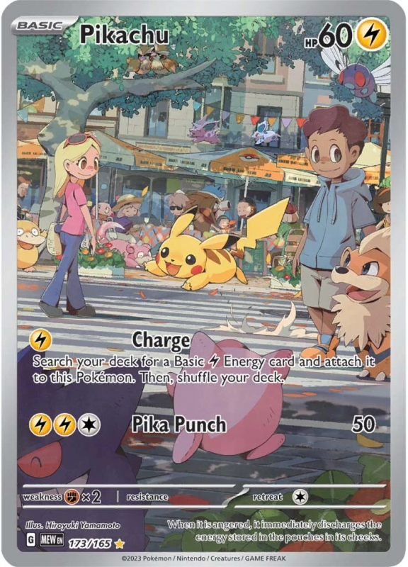Pikachu : SCARLET AND VIOLET 151 173/165 - Pokemon Single Card
