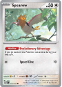 Spearow : SCARLET AND VIOLET 151 21/165 - Pokemon Single Card