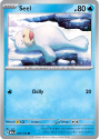 Seel : SCARLET AND VIOLET 151 86/165 - Pokemon Single Card