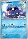 Shellder : SCARLET AND VIOLET 151 90/165 - Pokemon Single Card