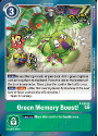 Green Memory Boost! : P-038 RESURGENCE BOOSTER - Digimon Card Game ...