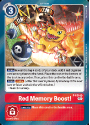 Red Memory Boost! : P-035 RESURGENCE BOOSTER - Digimon Card Game Single ...