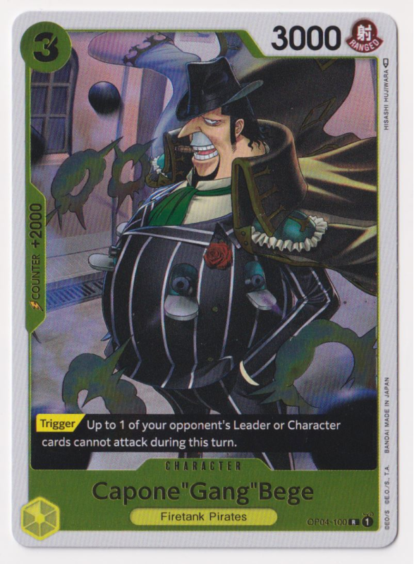 Capone"Gang"Bege : OP04-100 KINGDOMS OF INTRIGUE - One Piece Single Card