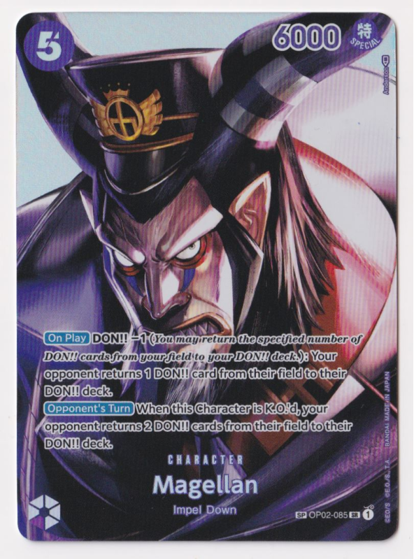 Magellan: OP02-085 KINGDOMS OF INTRIGUE - One Piece Single Card