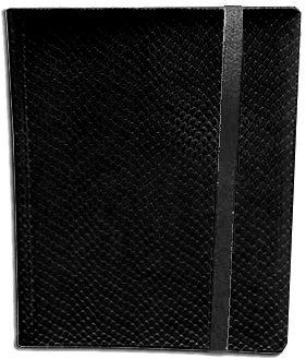 Legion Supplies 9-pocket Elder Dragon Binder - Black | Chaos Cards