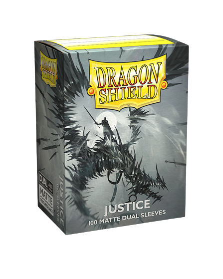 Dragon Shield Dual Matte Sleeves - Justice (100 Sleeves)