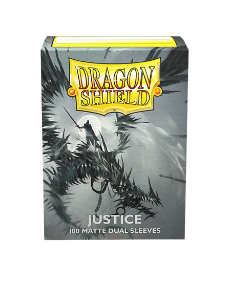Dragon Shield Dual Matte Sleeves - Justice (100 Sleeves)
