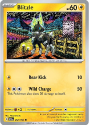Blitzle : SCARLET AND VIOLET - PARADOX RIFT 62/182 - Pokemon Single Card