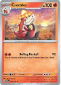Crocalor : SCARLET AND VIOLET - PARADOX RIFT 24/182 - Pokemon Single Card