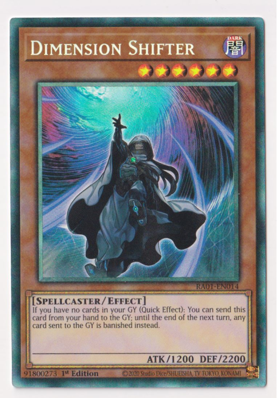 Dimension Shifter (Collector's Rare ) : RA01-EN014 - Yu-Gi-Oh! Single Card