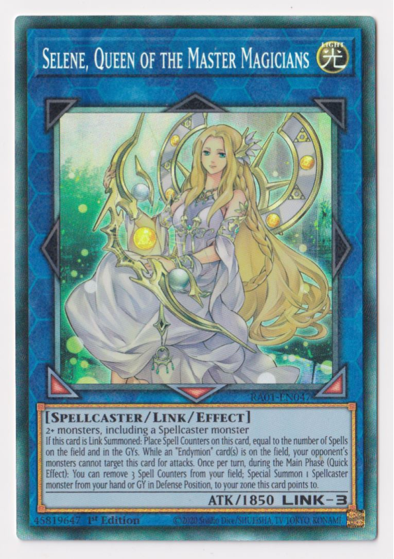Selene, Queen of the Master Magicians (Collector's Rare ) : RA01-EN047 ...