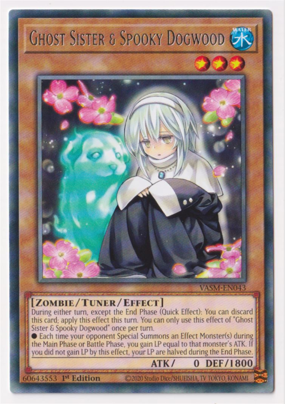 Ghost Sister & Spooky Dogwood (Rare) : VASM-EN043 - Yu-Gi-Oh! Single Card